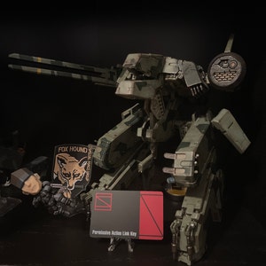 Metal Gear Solid : Permissive Action Link Key Card PAL Set - Etsy UK