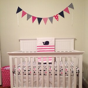 Party Bunting Banner Fabric Pennant Flags Nautical Girl - Etsy