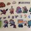 Objectified Comic Stickers [simple Collection] - Etsy