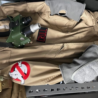 Set of Two No Ghost Logo Patches and One Custom Name Patch Value Pac ...