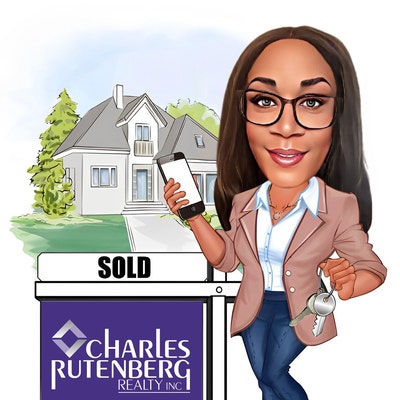 Custom Super Realtor Cartoon Portrait, Realtor Caricature, Realtor Gift ...