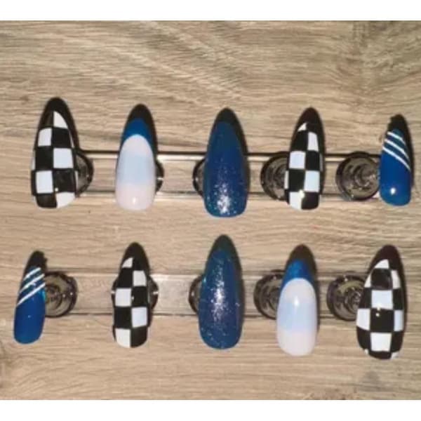 Red Bull F1 Press on Nails - Etsy
