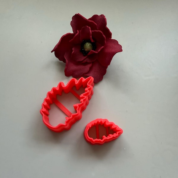 Polymer Clay Earring Cutters Remembrance Day Poppy Petal Set Lest We ...