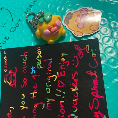 Neon Toadstools: Handcrafted Polymer Clay Desk Friends and Charms ...