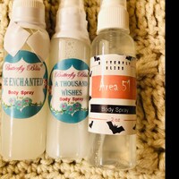 Body Spray Sample Sets, Mini Body Sprays, 2 Oz Body Spray, Sample Body ...