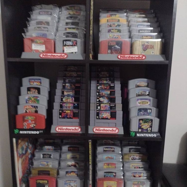 Nintendo NES 10 Cartridge Display Stand, 3D Printed - Etsy