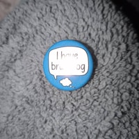 Not Rude, Just Anxious Pin Badge Social Anxiety Pin Anxiety Badges - Etsy