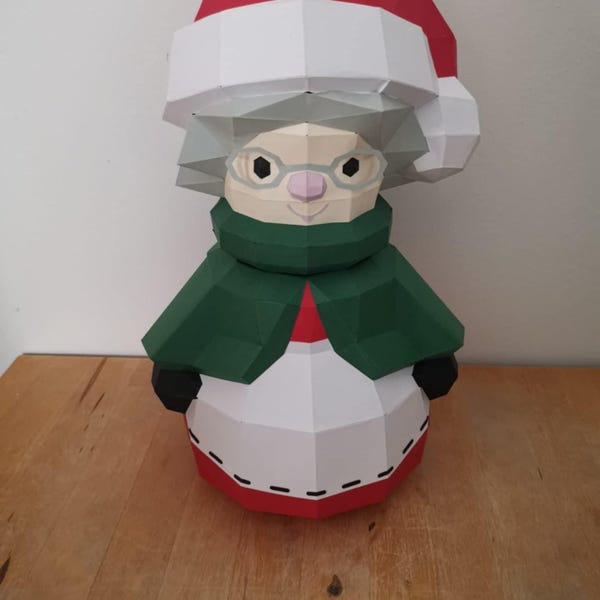 Boy Doll/ Diy Craft/ Template PDF STUDIO SVG/ Low Poly/ Papercraft/ 3D ...