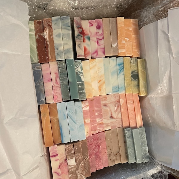 1000 Wholesale Bulk Mini Soaps MADE TO ORDER Unwrapped Soap Bars ...