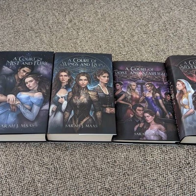 A Court of Thorns and Roses Complete Jackets Set Sarah J Maas, acotar ...