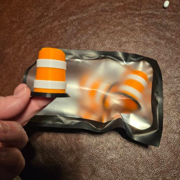 10 Mini Traffic Cones, 15 Micro Traffic Cones, 30mm or 20mm Tall, Orange / Neon Green, Plastic ...