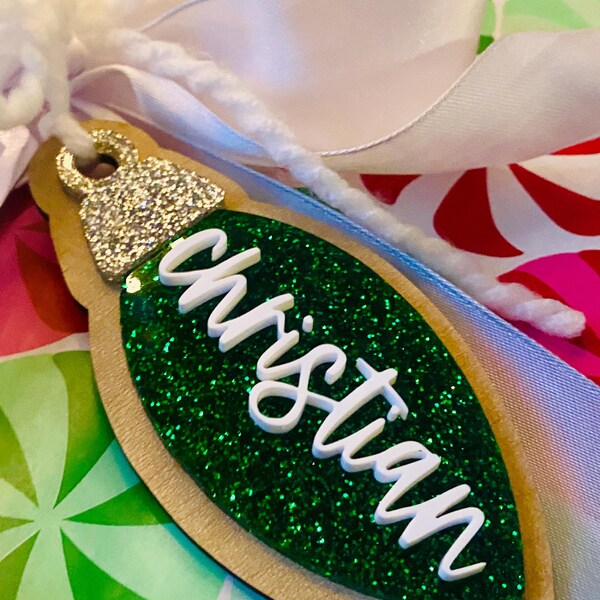 Backpack Name Tag Acrylic Keychain Personalized Acrylic Name Tag Diaper ...