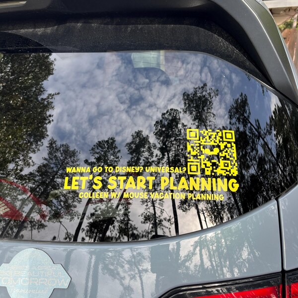 Business Qr Code Decal, Design Your Own Decal, Design Your Own Window ...