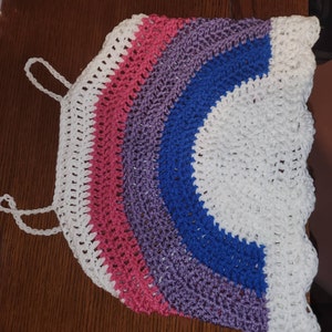Lesbian Pride Crochet Top - Etsy