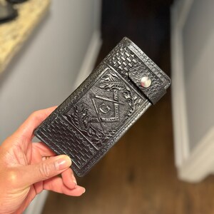 Freemason Chain Long Wallet. Masonic Wallet. Ships Same Day as Ordered ...