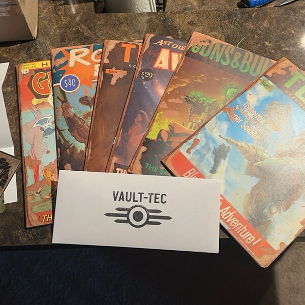 Un-official Handmade Fallout 4 - Cardboard Box Props - Etsy