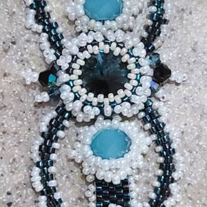 Tutorial for Beadwoven Necklace 'aurora' PDF Beading Pattern DIY - Etsy