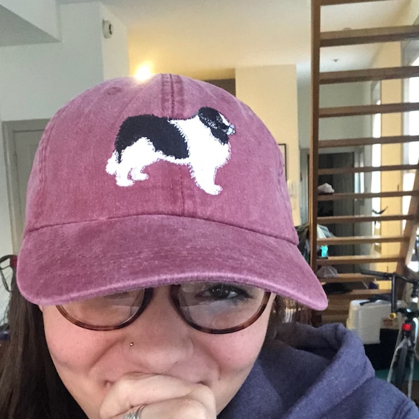 LANDSEER NEWFOUNDLAND DOG Hat - Embroidered Men Women Baseball Cap ...