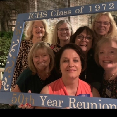 Reunion Photobooth Frame, High School Class Reunion Photo Booth, School ...