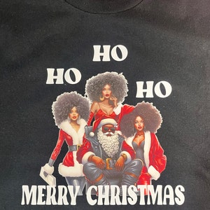 Black Santa Clipart, Santa Sublimation, Black Santa Claus, Christmas Clipart, Afro Santa Png ...