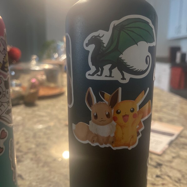 Electric Mouse Evolution Vinyl Sticker - Etsy