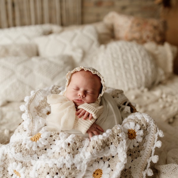 Mable Granny Square Blanket - Etsy