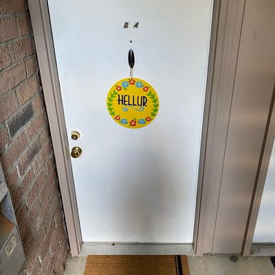 Hellur Door Hanger Hellur Sign/ Madea Sign / Wood Door Hanger/home Gift ...