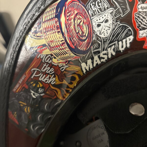 Personalized Firefighter Sticker Custom Firefighter Helmet Shield Decal ...