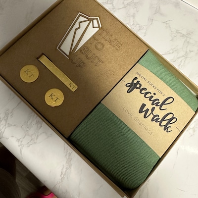 Personalized Groomsmen Gift Box Time to Suit up Groomsmen Box Set ...