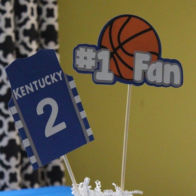 Football Centerpiece Stick Set, Football Party Centerpiece, Football ...