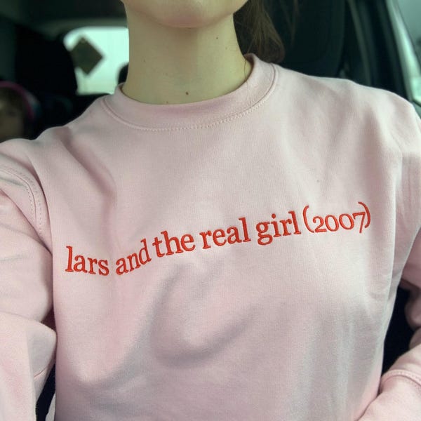 Custom Text/ Slogan Embroidered Sweatshirt | Personalised Crew Neck for ...