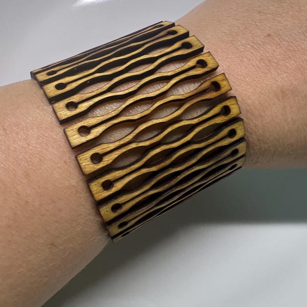 Flexible Bracelets Laser Cut SVG Bundle | Bracelets SVG Design | CNC ...