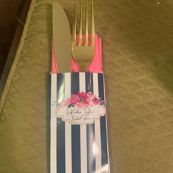 Cutlery Pouch Template, Cutlery Set Template, SVG, Canva, DXF, Ms Word ...