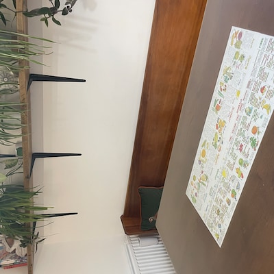 Woman's Healing Herbs Chart by Liz Cook Charts - Etsy