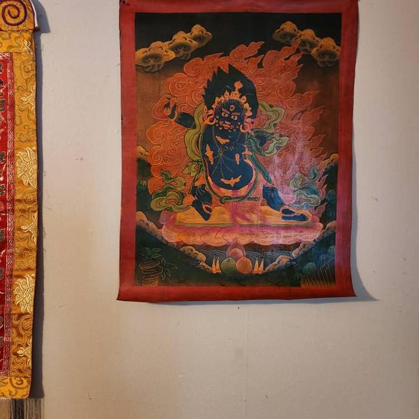 Hanumana/hanuman/ Vajrangavali/ Monkey God Original Thangka Painting ...