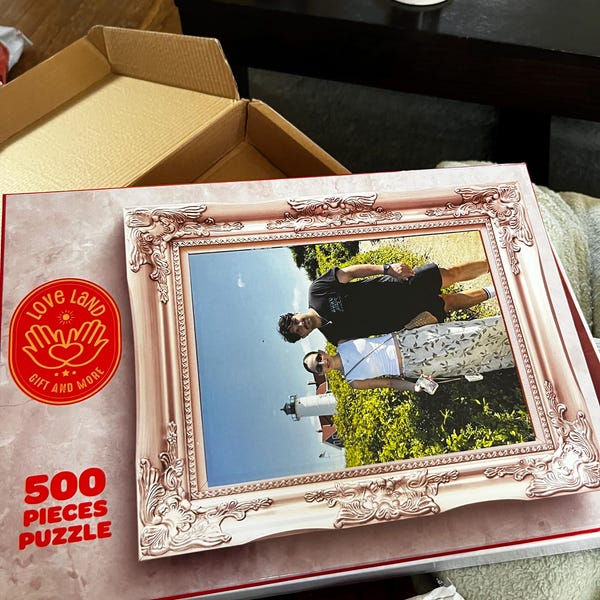 Photo Frame - Square Frame - 8 X 8 Inches - Self Adhesive Frame - Black ...