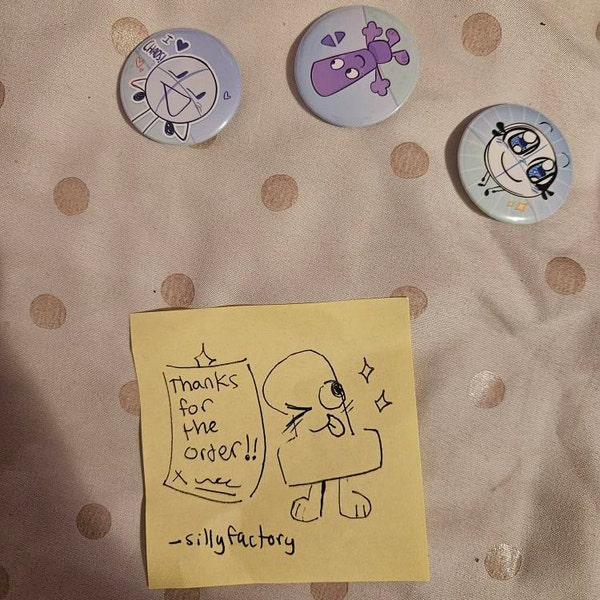 ANIMATIC BATTLE PINS (object Show/osc) - Etsy