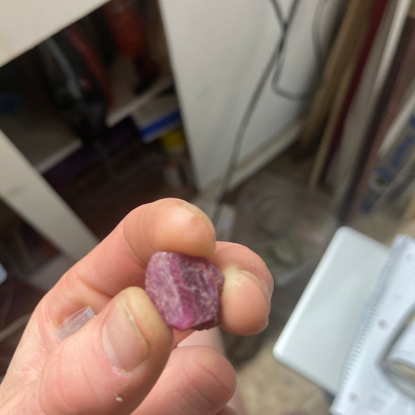 100% Natural Large Natural Red Ruby Rough/ruby Rough Stone/raw Ruby ...