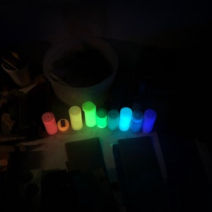 Hyperglow YELLOW Glow in the Dark Rods Skur Composites Reusable ...