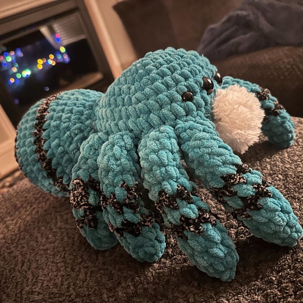 Spider, Crochet Pattern, PDF, Digital, Download, Low Sew Spider Pattern ...