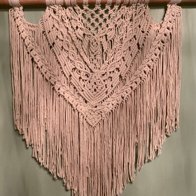 Large Macrame Pattern PDF With Photos, Beginner Macrame Wall Hanging ...