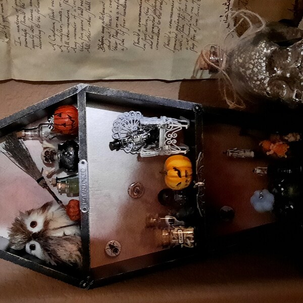 Miniature Raven,crow,black Bird, Halloween Miniatures,dollhouse ...