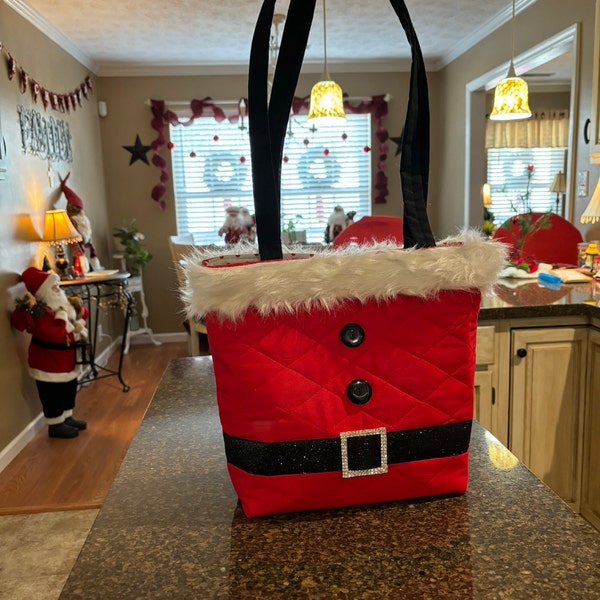 Christmas Santa Purse - Etsy