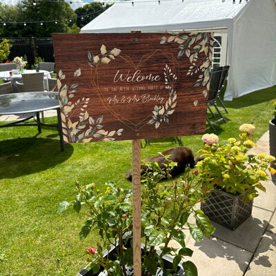 Rustic Wedding Table Plan Sign Wedding Seating Plan - Etsy