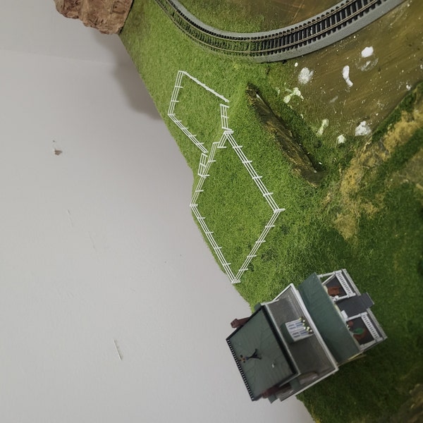 HO Scale Pasture/farm Fence - Etsy