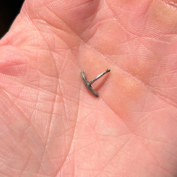 Lunula Ball-ping and Plug Belly Button Barbell | Minimal Floating ...