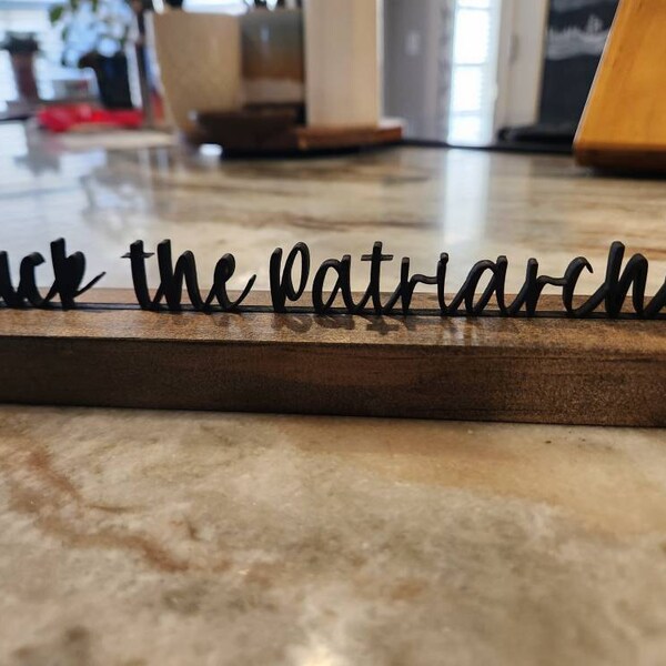 Custom Quote Desktop Sayings, Tabletop Quotes, Wood Letter Ledge, Funny ...