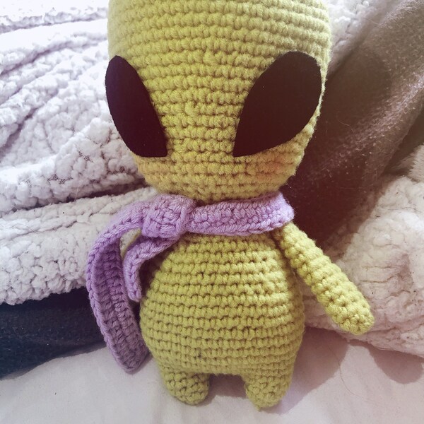 ALIEN Crochet Pattern - Etsy
