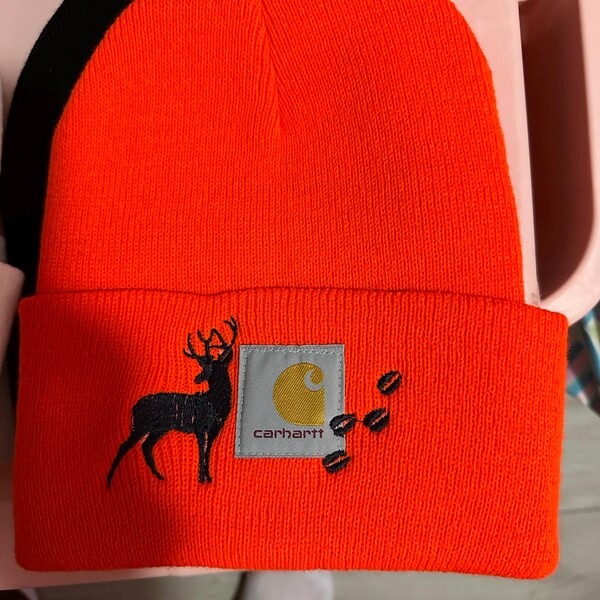 Bundle Deer Beanie Embroidery Patterns, Winter Hat Design File ...