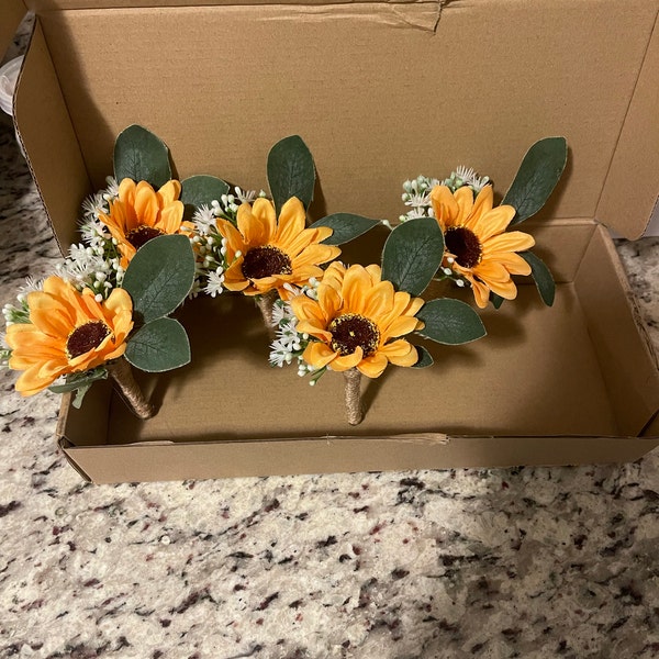 Wildflower Tie Watercolour Floral Neck Tie for Spring Wedding Wild ...